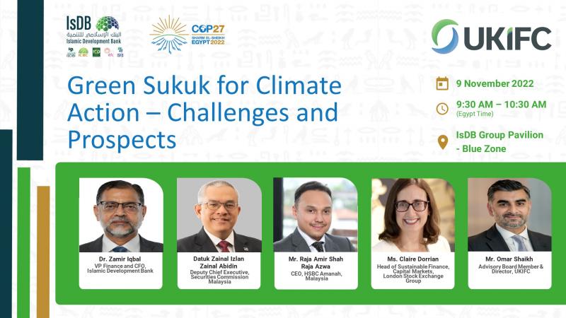 Green Sukuk for Climate Action – Challenges and Prospects | IsDB